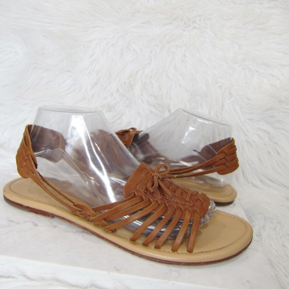 L.L. Bean | Shoes | Vintage Ll Bean Fairhaven Huarache Sandals Woven ...